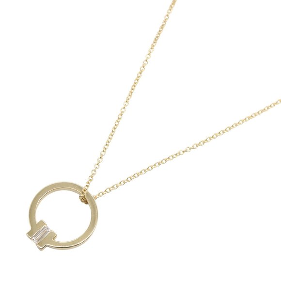 Tiffany & Co. | Jewelry | Tiffany Authentic 8k Gold Diamond Necklace ...
